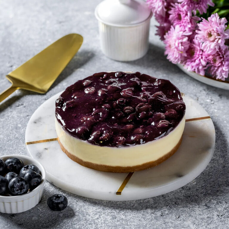 Blueberry Twilight Cheesecake | FNP Corporate